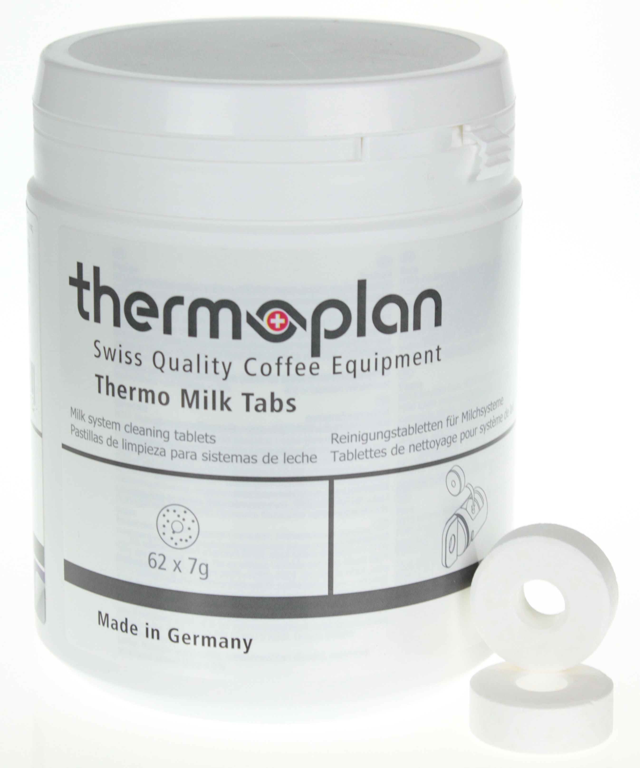 Whipper.de >>> Thermoplan Milk Tabs für Black & White 62 x 7g